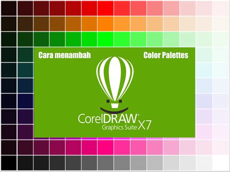 Cara Menambah Color Palattes Corel Draw X7 Penikmat Rindu
