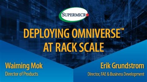 Girish V Murthy On Linkedin Deploying Omniverse At Rack Scale