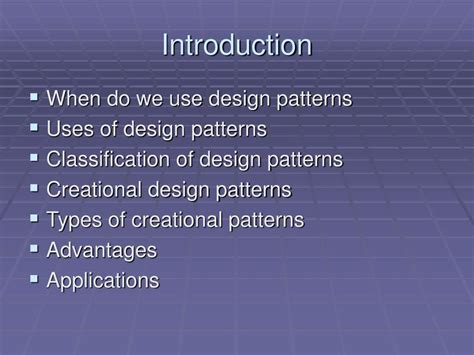 ppt design patterns powerpoint presentation free download id 909556