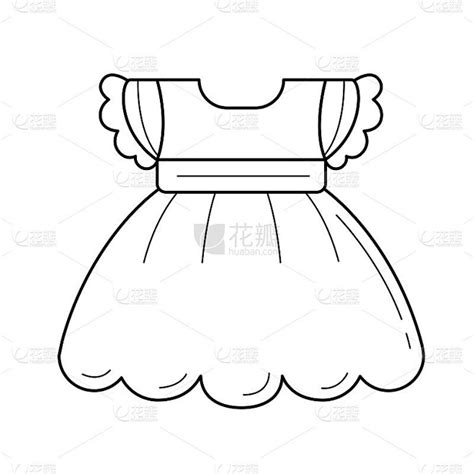 童装矢量线图标