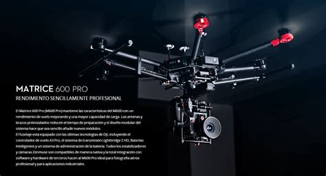 Drone Dji Matrice 600 Pro Tienda Profesional De Drones Madrid