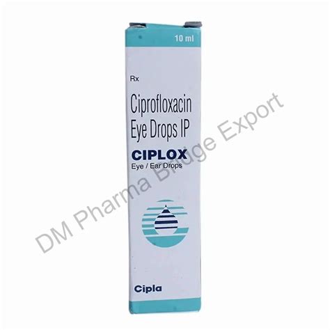 Ciplox Eyeear Drops Ciprofloxacin 10 Ml At Rs 20piece In Nagpur
