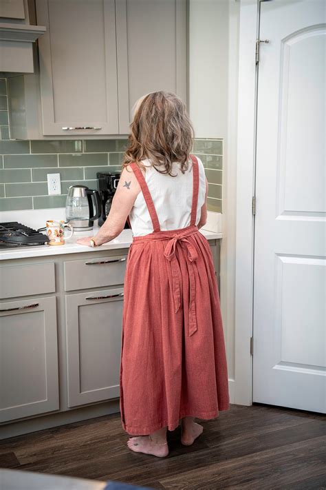 Pretty As A Dress Pinafore Apron Modern Prairie