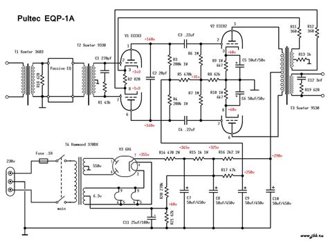 A Detailed Look At The Pultec Eqp 1a Schematic