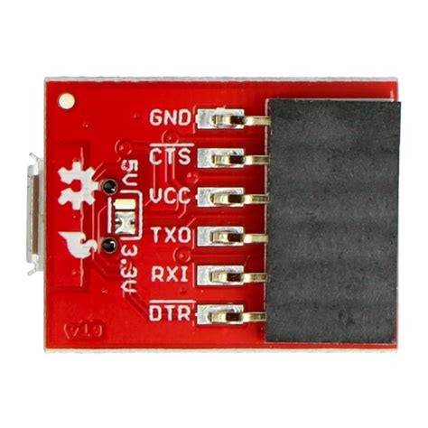 Serial Basic Usb Uart Konverter Ch340g Microusb Buchse Sparkfun Dev 14050 Botland
