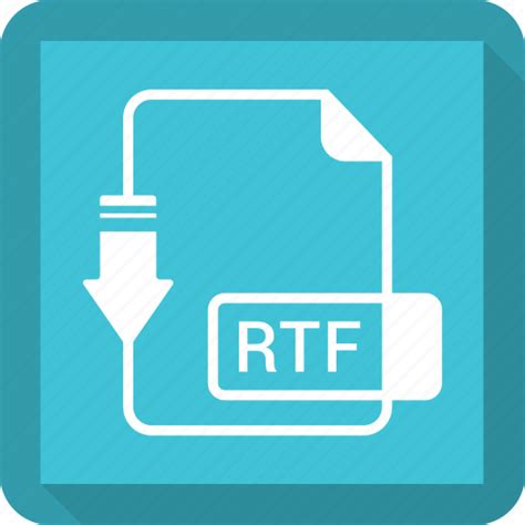Document Extension File Format Rtf Icon Download On Iconfinder