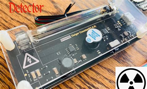 gravity geiger counter module ionizing radiation detector dfrobot