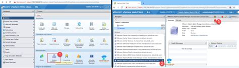 configure the vmware update manager proxy settings using vsphere web
