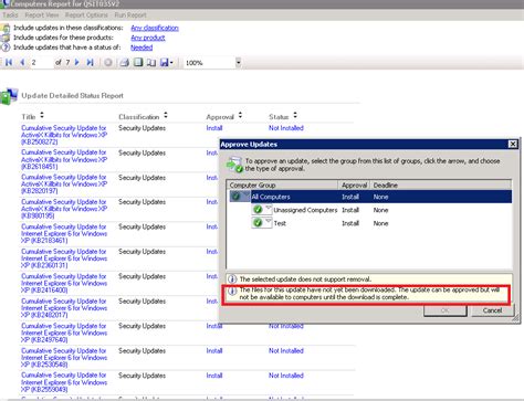 Windows Client Not Getting Updated From Wsus Server Server Fault