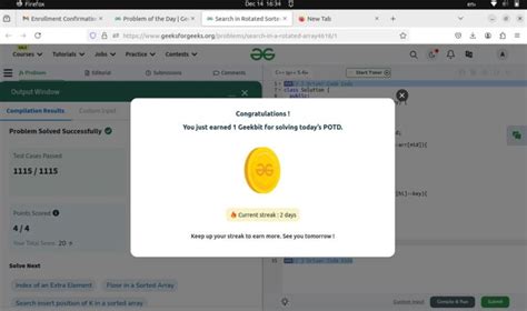 Sasi Akkupalli On Linkedin Problemoftheday Geeksforgeeks Codingchallenges Binarysearch