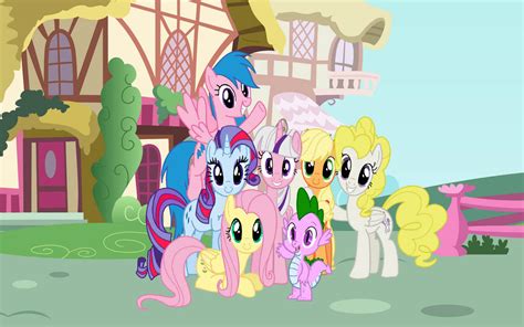 Mlp Generation 4 Recoloured With Generation 1 By Mlplovernextgen On Deviantart