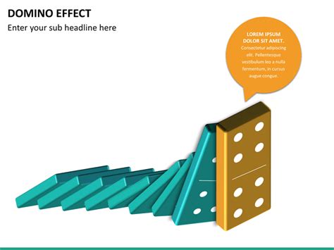 Domino Effect Powerpoint Template Sketchbubble