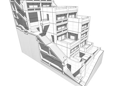 3d Tadao Ando Rokko Housing I Model Turbosquid 1957446
