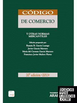 Código De Comercio Papel E book Y Otras Normas Mercantiles de García Luengo Ramón B