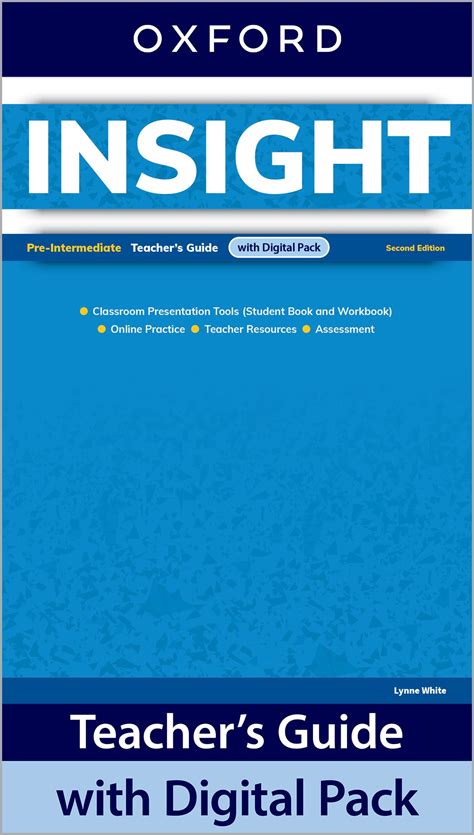 Insight Pre Intermediate Teachers Guide With Digital Pack Medu