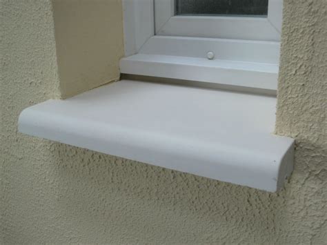 EURODEF Appui de fenêtre Performance béton blanc cassé 34x78 cm POINT P
