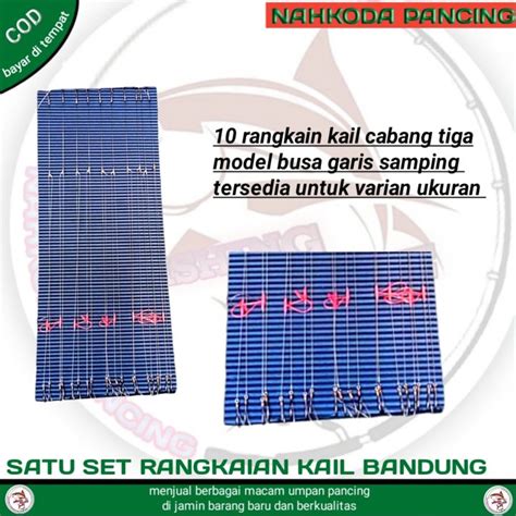 Satu Set Rankaian Kail Bandung Isi 10 Rangkai Lazada Indonesia