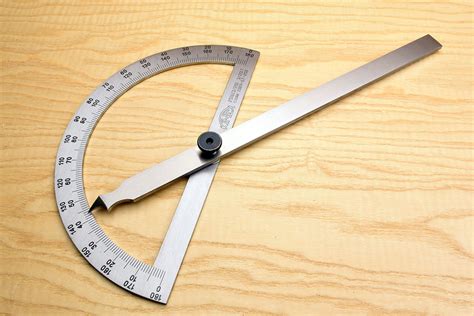 Kinex Engineers Steel Protractor 0 180deg 200mm X 290mm Workshop Heaven