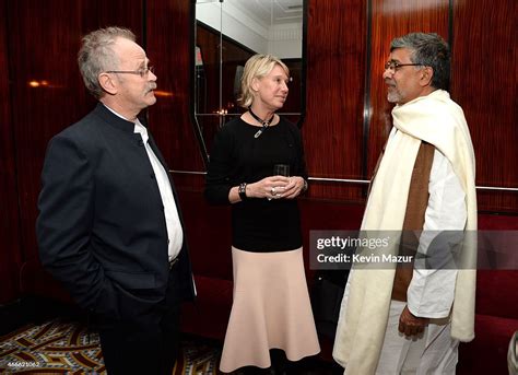 David Hircock Pamela Gill Alabaster And Kailash Satyarthi Attend