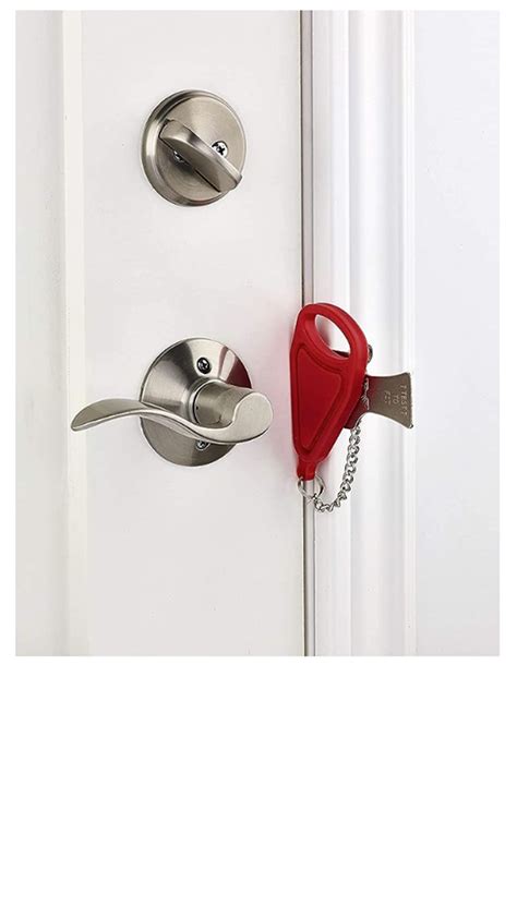 Portable Security Door Lock Small And Secure Pointbreeze Travel Group