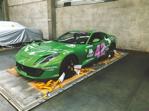 Css Ships Ferrari 812 Superfast For The Gumball 3000 Middle East Auto Race