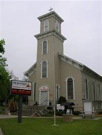 Peshtigo Fire Museum Wikipedia Entries On