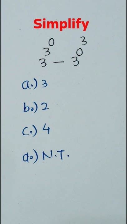 Simplification Shorts Trick।। Simplify।। Maths Shorts Ytshorts Trending Youtube