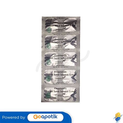 Jual Finasteride Combiphar 5 Mg Strip 10 Tablet Shopee Indonesia