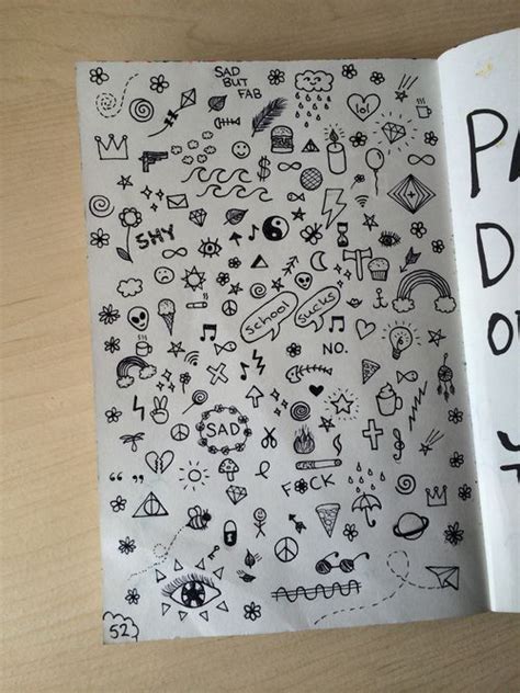 School Notebook Doodles Tumblr