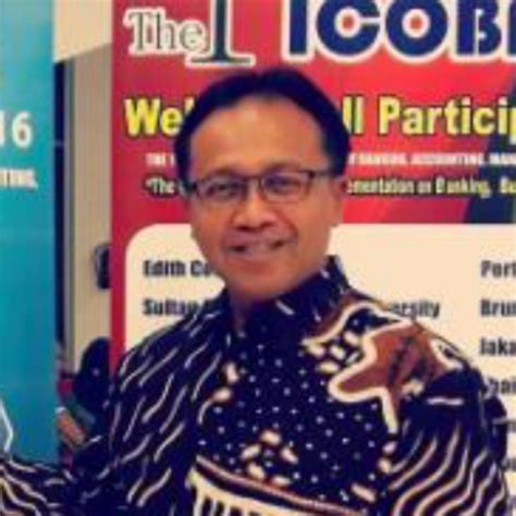 Profil Capres 2019 Prof Mudrajad Kuncoro Phd 1984 Alumni De Britto