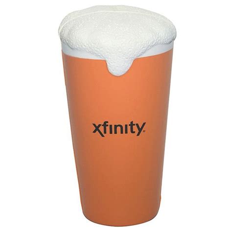 Custom Beer Pint Glass Stress Reliever