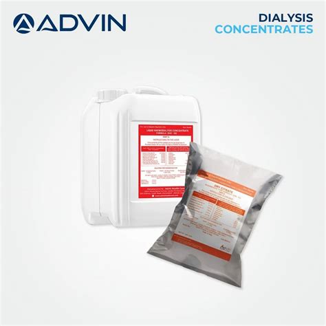Advin Dialysis Fluid Concentrate Powder Citrate Dialysate Dry