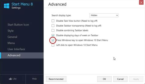 Windows 10 Start Menu SOS4Net Inc