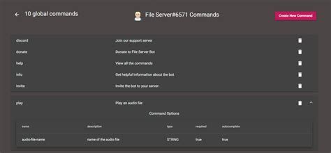 A Tool For Creating Application Commands Visual Discord Discord Api Docs Discussion 5916