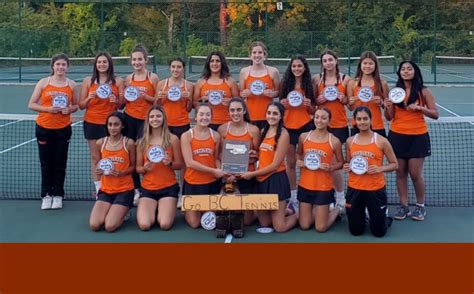 Girls Tennis Team Wins Section Ii Championship Bethlehem Central