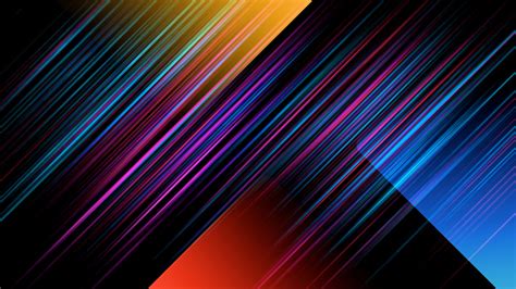 Colorful Lines Geometric Abstraction Shades 4k 8k Hd Abstract