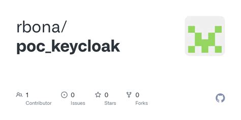 GitHub Rbona Poc Keycloak
