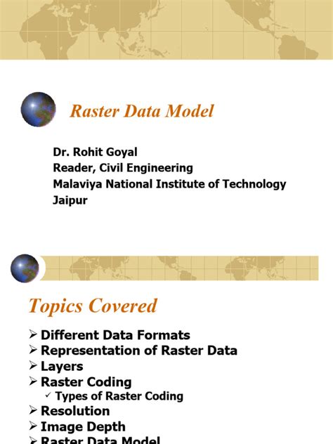 04 Raster Data Model Pdf Geographic Information System Image