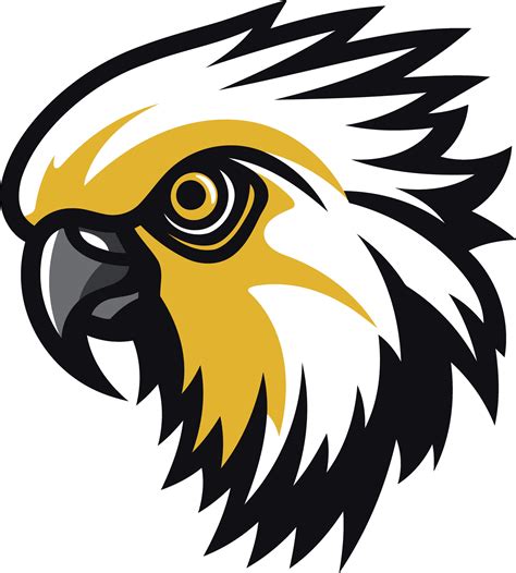 Mascot Cockatoo Head With Sharp Feathers 49254643 Vector Art At Vecteezy