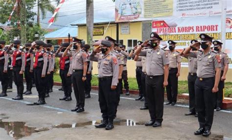 21 Personil Polres Tator Naik Pangkat Kapolres Jaga Nama Baik Institusi