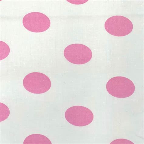 Polka Dot Fabric Poly Cotton Etsy