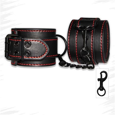 Esposas De Tobillos Bondage Negro Sinsapple