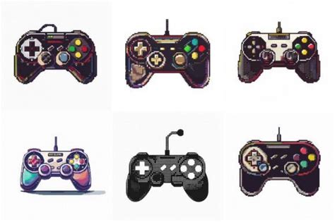 Video Game Controller Pixel Art Graphic By Ai Graphic Design Bundle · Creative Fabrica