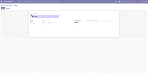 User Guide For Odoo Pos Geidea Payment Terminal Integration