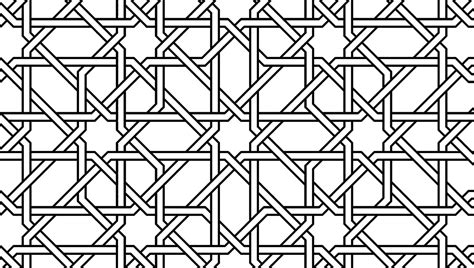 B Non Periodic Islamic Pattern Interlace Detail 04 Fez Guide Advisor