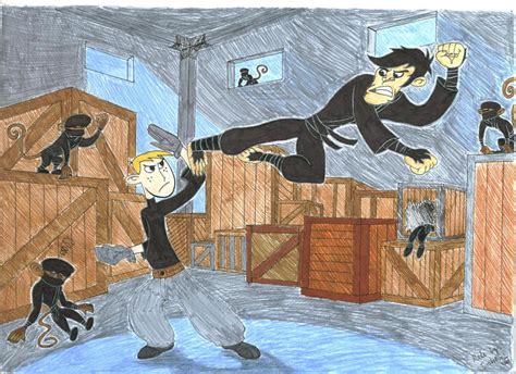 Ron Vs Monkey Fist By Drakebyrs On Deviantart