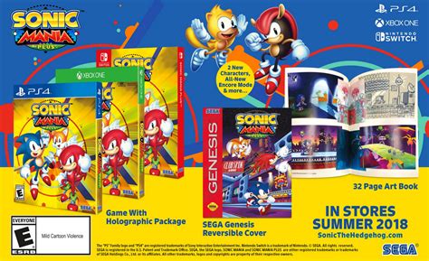 Sonic Mania Plus Segadriven