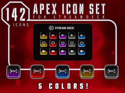 Streamdeck Icons Apex Legends 710 Icons Inspired By Apex Legends Etsy