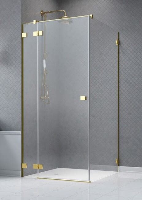 Radaway Essenza Pro Gold Kdj 120cm ľavé Dvere Do Kombinácie Sprchový