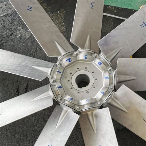 Aluminum Ventilation Impeller For Building Exhaust Impeller And China